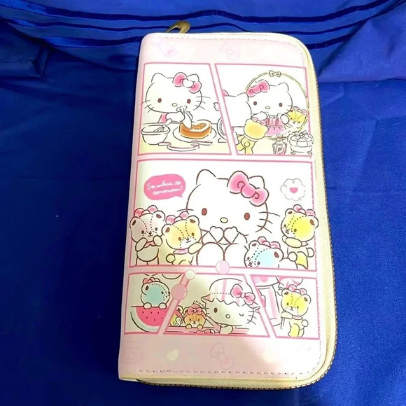 unbrand | Bags | Hello Kitty And Teddy Bear Wallet Nwt | Poshmark